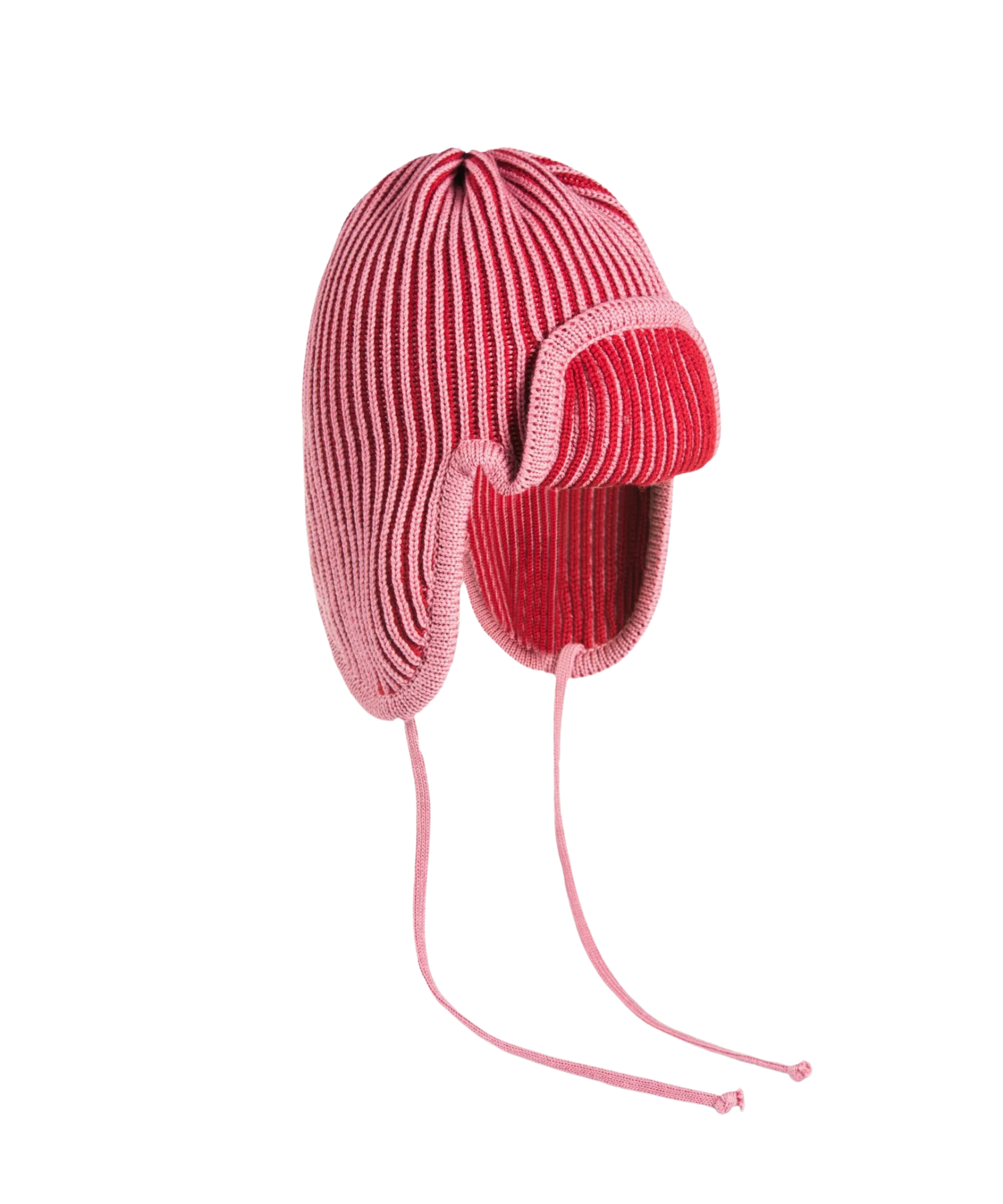 Merino Pilot Caps – Cherry Frost – 100% Merino Wool – Modomikids